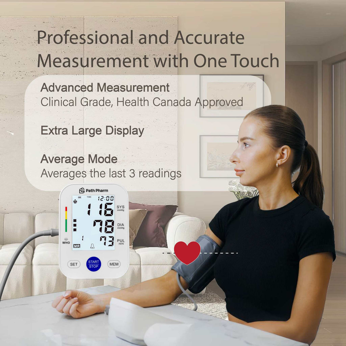 Buy PPA-110A Blood Pressure Monitor for Accurate Readings